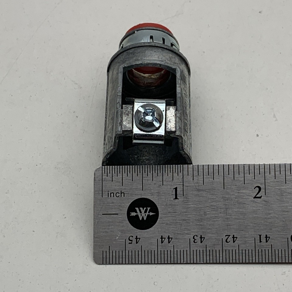 (4-Pack) Arlington 5010AST Snap-In 1/2" MC Flex Cable Conduit Connector ...