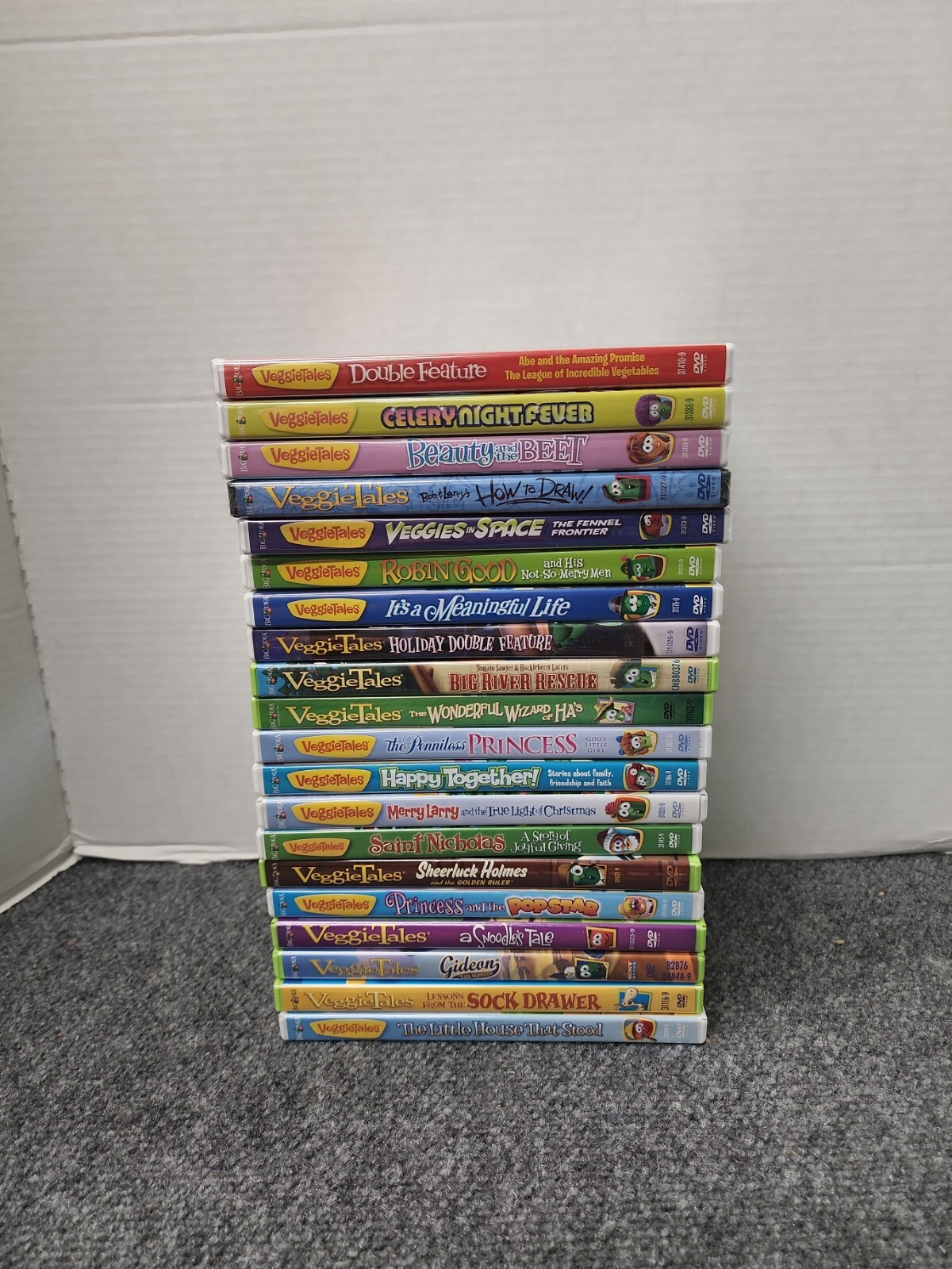 Lot 20 Veggie Tales Big Idea DVD Movies Christian Values 5 new 15 used ...