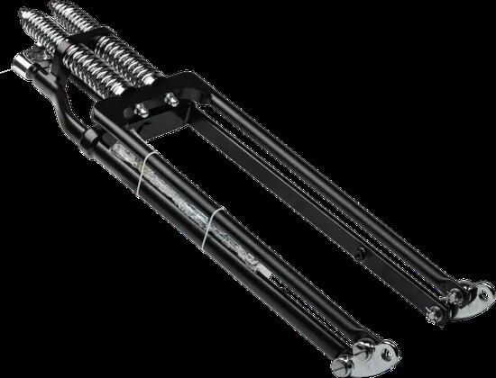 HD Black Springer Fork Tapered Leg 2in. Over Harley Sportster 883 04-09 ...