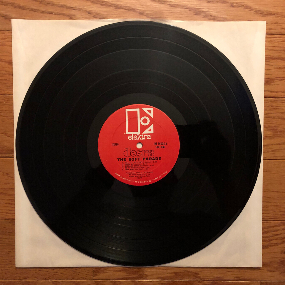 The Doors - The Soft Parade LP Elektra EKS-75005 1969 Pressing Red ...