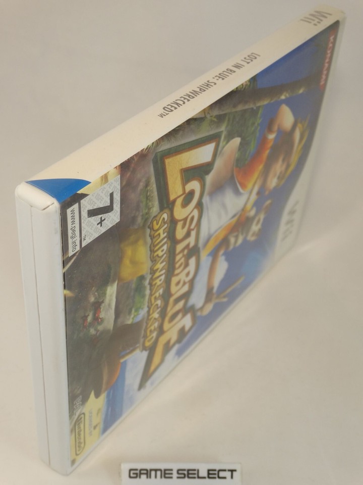 Lost IN blue Shipwrecked nintendo Wii And Wii U pal - - Original ...