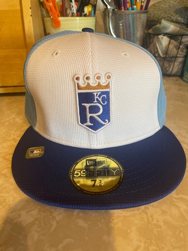 Kansas City Royals 59FIFTY New ERA size 7 3/8 (58.7cm) throwback ball ...