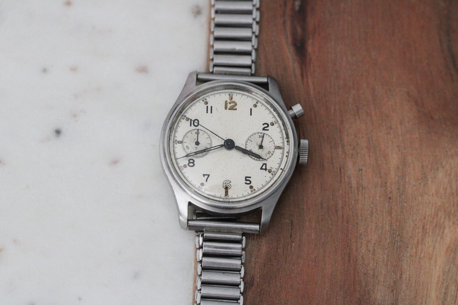 Series 1 Lemania HS9 Fleet Air Arm Military Chronograph c.1945 | eBay