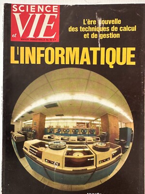 REVUE SCIENCE ET VIE NUMERO HORS SERIE L' INFORMATIQUE 1968 | eBay
