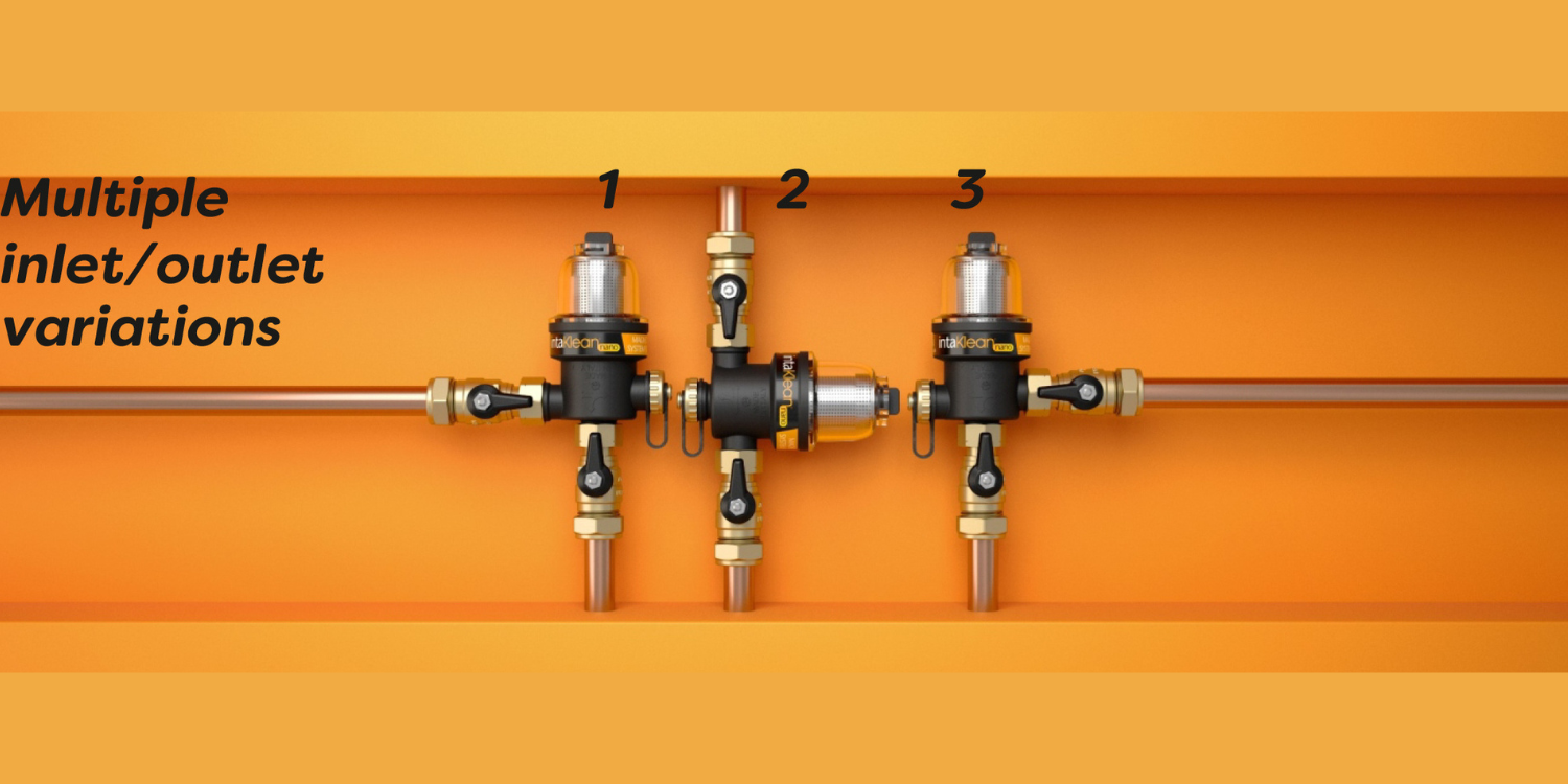 Intatec 22mm Magnetic Filter Compact Central Heating Nano Magnet filter ...