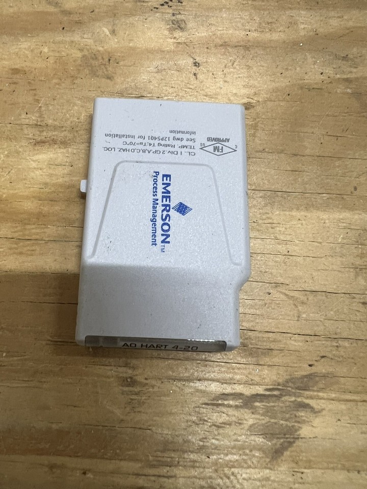3 Pack**** EMERSON Charm KL3022X1-BA1 DO 4-20mA HART A0 HART 4-20 | eBay