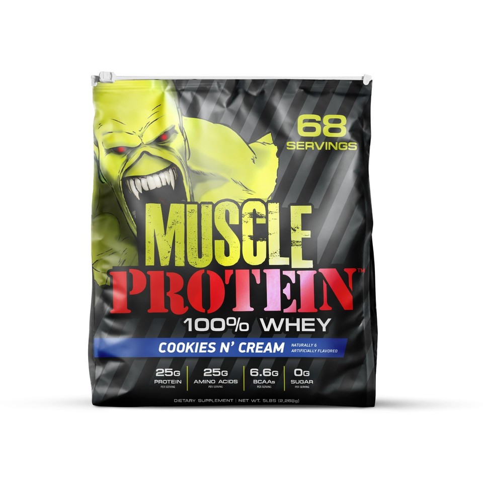 Muscle Whey Protein Powder 15LB 204 Servings – Build Lean Muscle ...