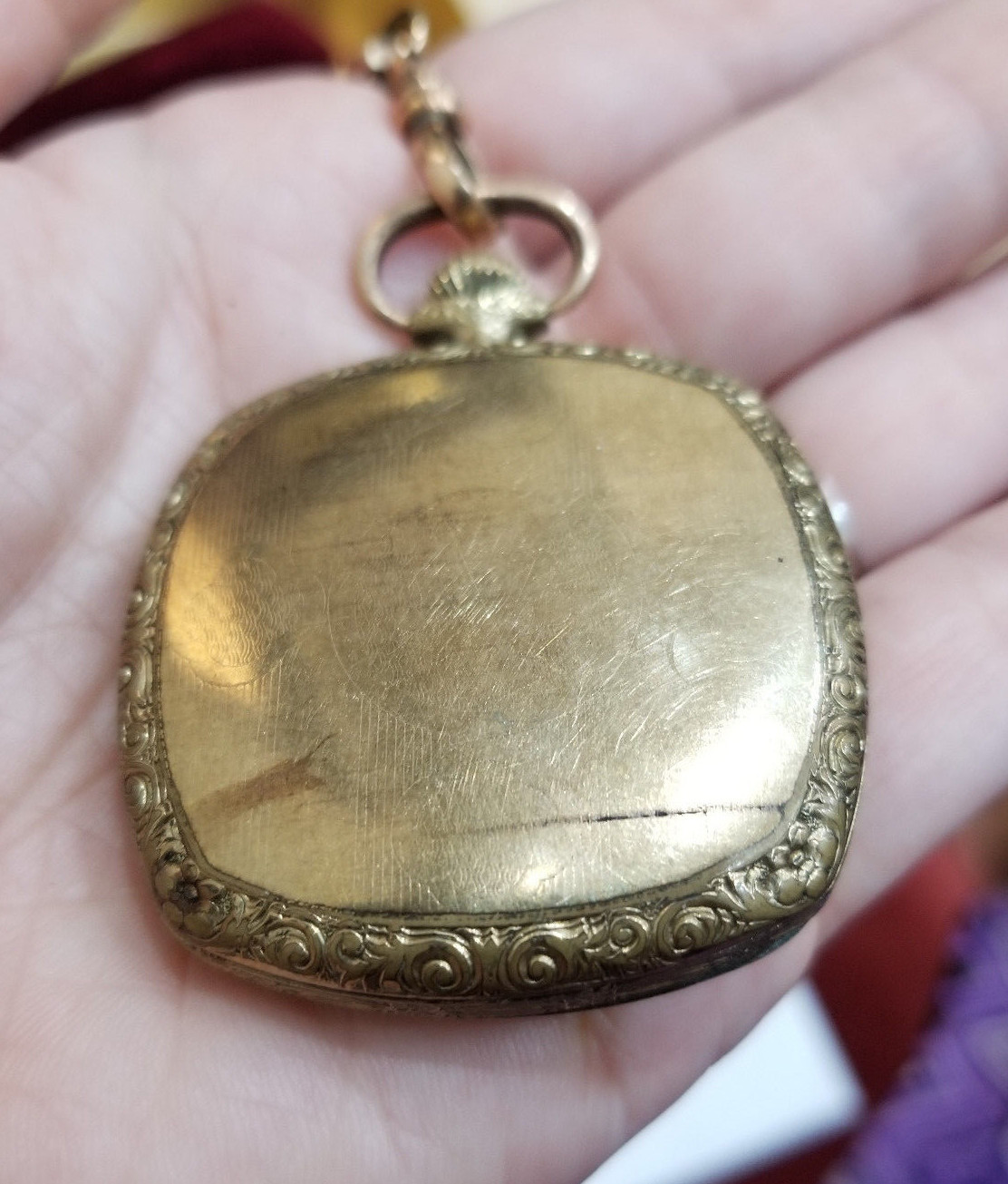 1930 Antique Gold Plated Rode Pocket Watch | eBay