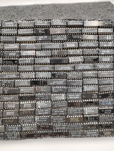 Lot of Computer Processor IC Chips ALL NEW OLD STOCK NEW UNUSED ...