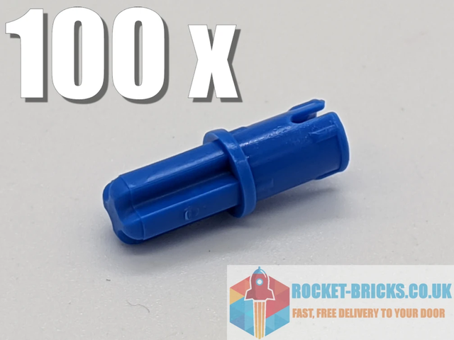 LEGO 20x Technic Connector Peg With Friction Cross Axle Blue Part 43093 ...