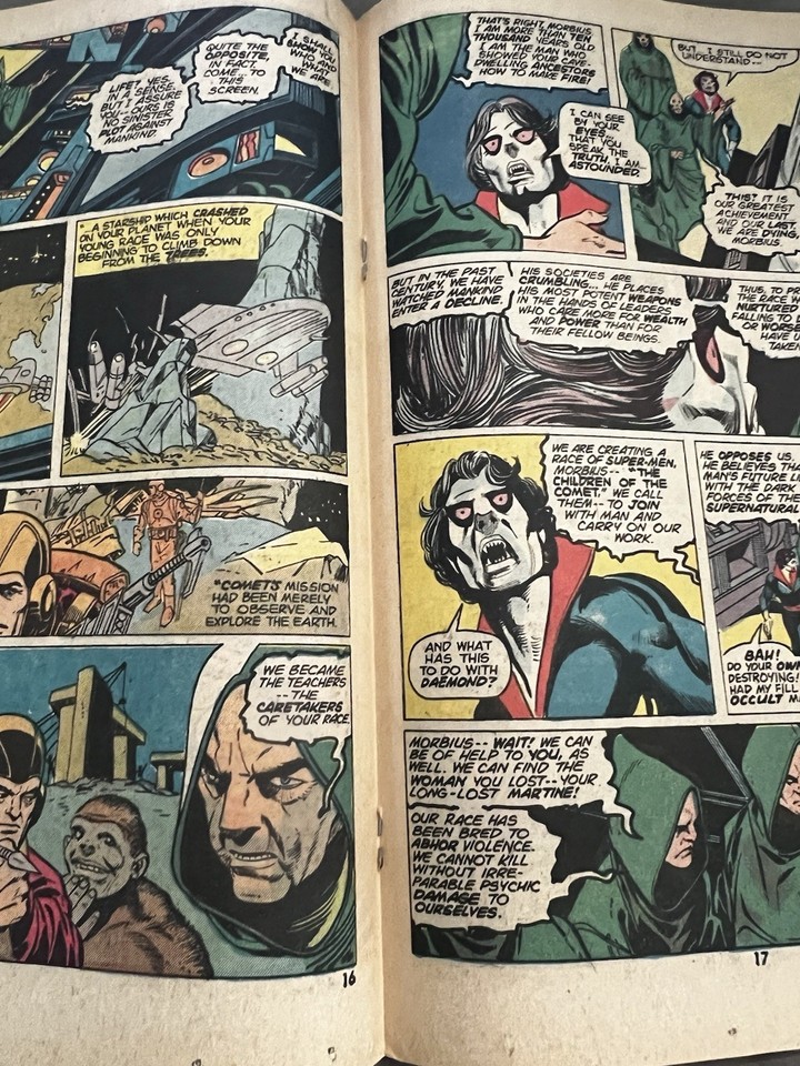 ADVENTURE INTO FEAR #21_APRIL 1974_MORBIUS_BRONZE AGE HORROR! | eBay