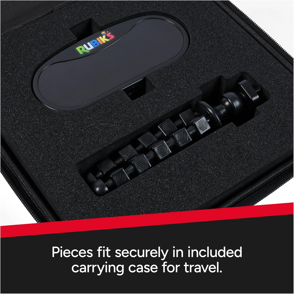 Rubik's Cube Mini Timer with Display Case and Stand for Speedcubing and ...