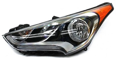 OEM Left Driver Side Halogen Headlamp For Hyundai Veloster 92101-2V000 ...