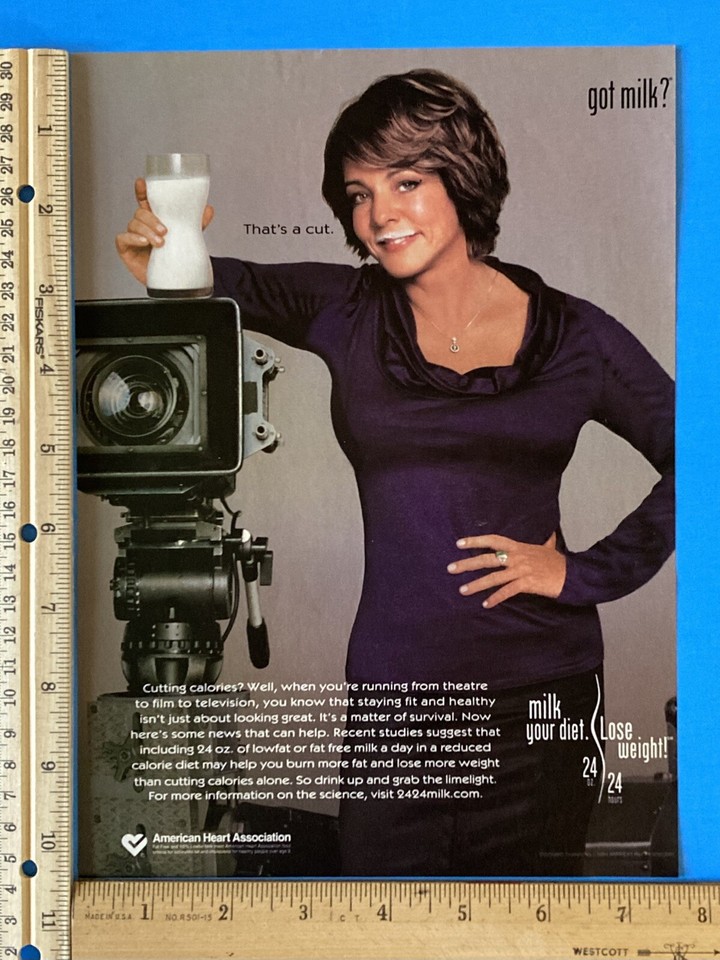 2004 Stockard Channing GOT MILK? Vintage Magazine Print Ad | eBay