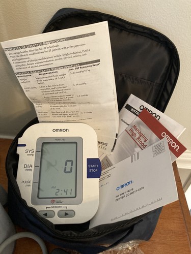 Omron HEM-780 HEM-780N3 Intellisense Digital Blood Pressure Monitor ...
