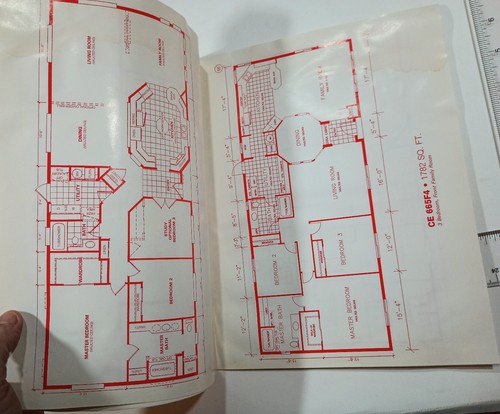 Golden West Homes 1990 Country Estate * Floor Plan Model Specs Designs ...