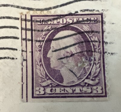Rare US 3 Cent George Washington Stamp Purple Violet Extremely Rare ...