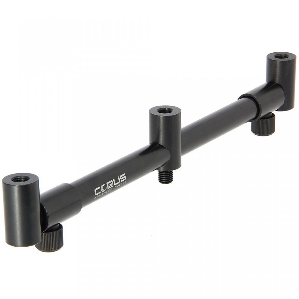 Black Buzz Bar Set Carp Fishing Bank Sticks Extendable Buzz Bars Corus ...