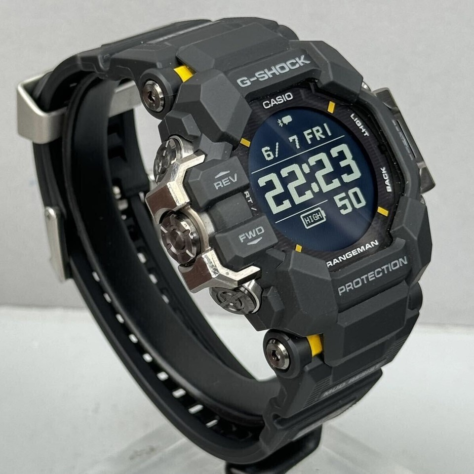 CASIO G-SHOCK RANGEMAN GPR-H1000-1JR Master of G Bluetooth GPS Men ...
