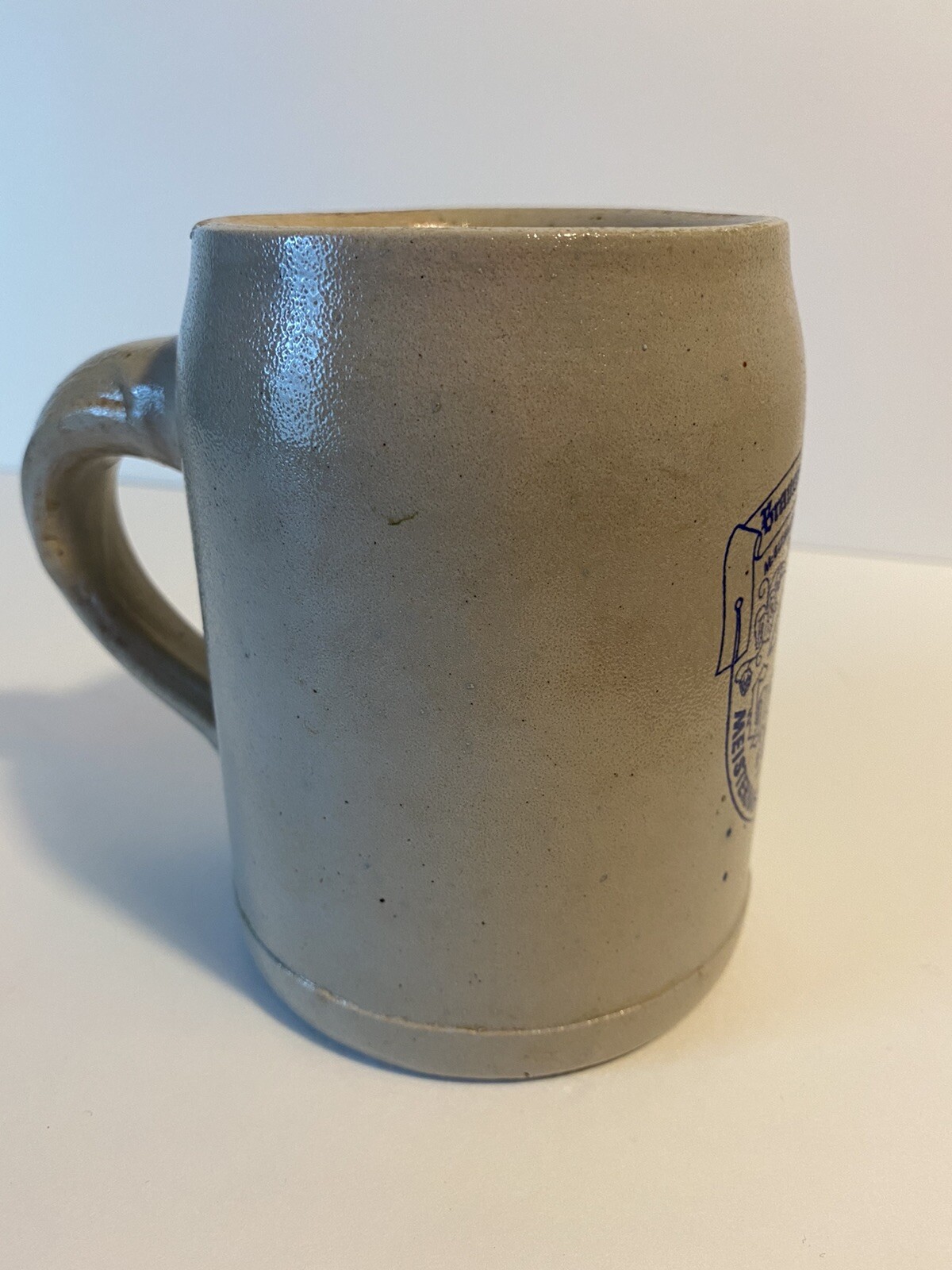 Vintage Clay Ceramic Beer Mug Handmade in Aachen Western Germany RARE ...
