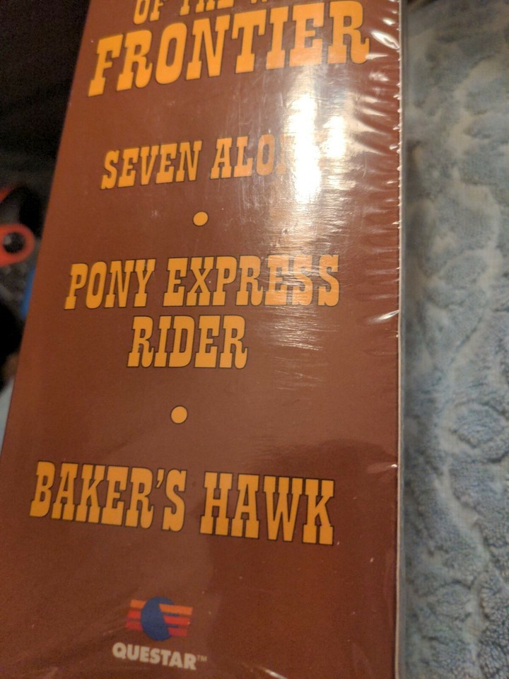 Questar's Adventures Of The Wild Frontier 3 VHS Box Set New Rare | eBay