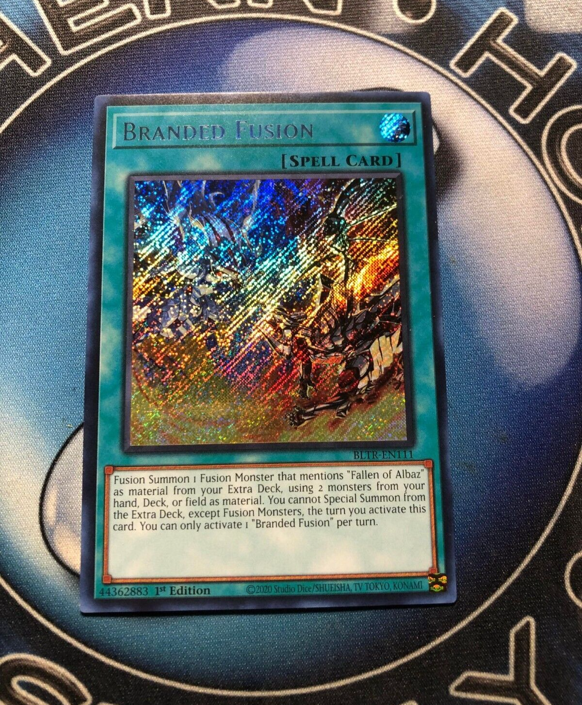 BRANDED FUSION *** SECRET RARE 1ST EDITION BLTR-EN111 (NM) YUGIOH! | eBay