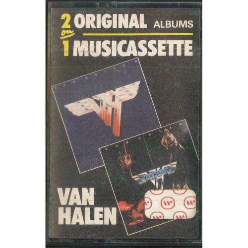 Van Halen MC7 Van Halen I / Van Halen II - Warner Bros W 466104 New ...