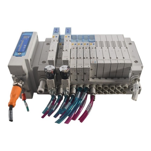 SMC EX260-SIL1 IO Link Communication Module SY3300T-5NZ1 Solenoid ...