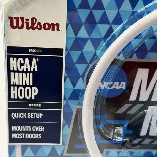 Wilson NCAA March Madness Mini Basketball Hoop. Brand New In Packaging ...