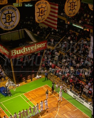Boston Celtics Boston Garden rafters 8x10 11x14 16x20 photo 003 Larry ...