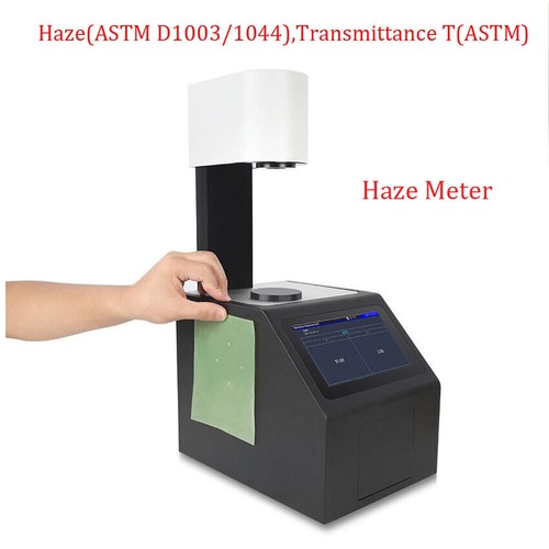 Haze Tester ASTM Transmittance Economic Meter for Plastic Sheets Films ...