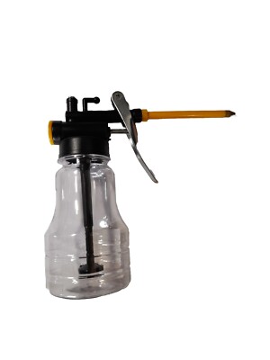 300ml Multipurpose Oil Can Pot Gun Lubrication Grease Plastic #4459 | eBay