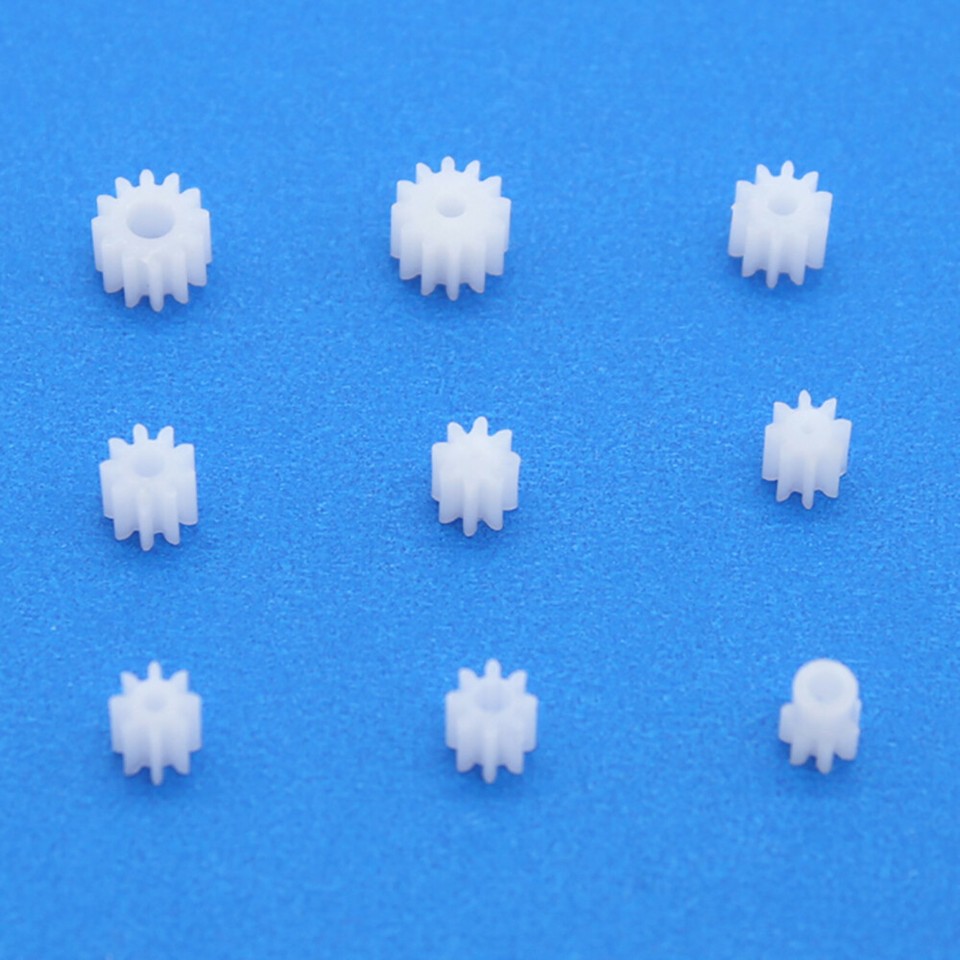Plastic Gears Module 0.5 Mixed Toothed Wheels Sector Toy Robot Parts ...