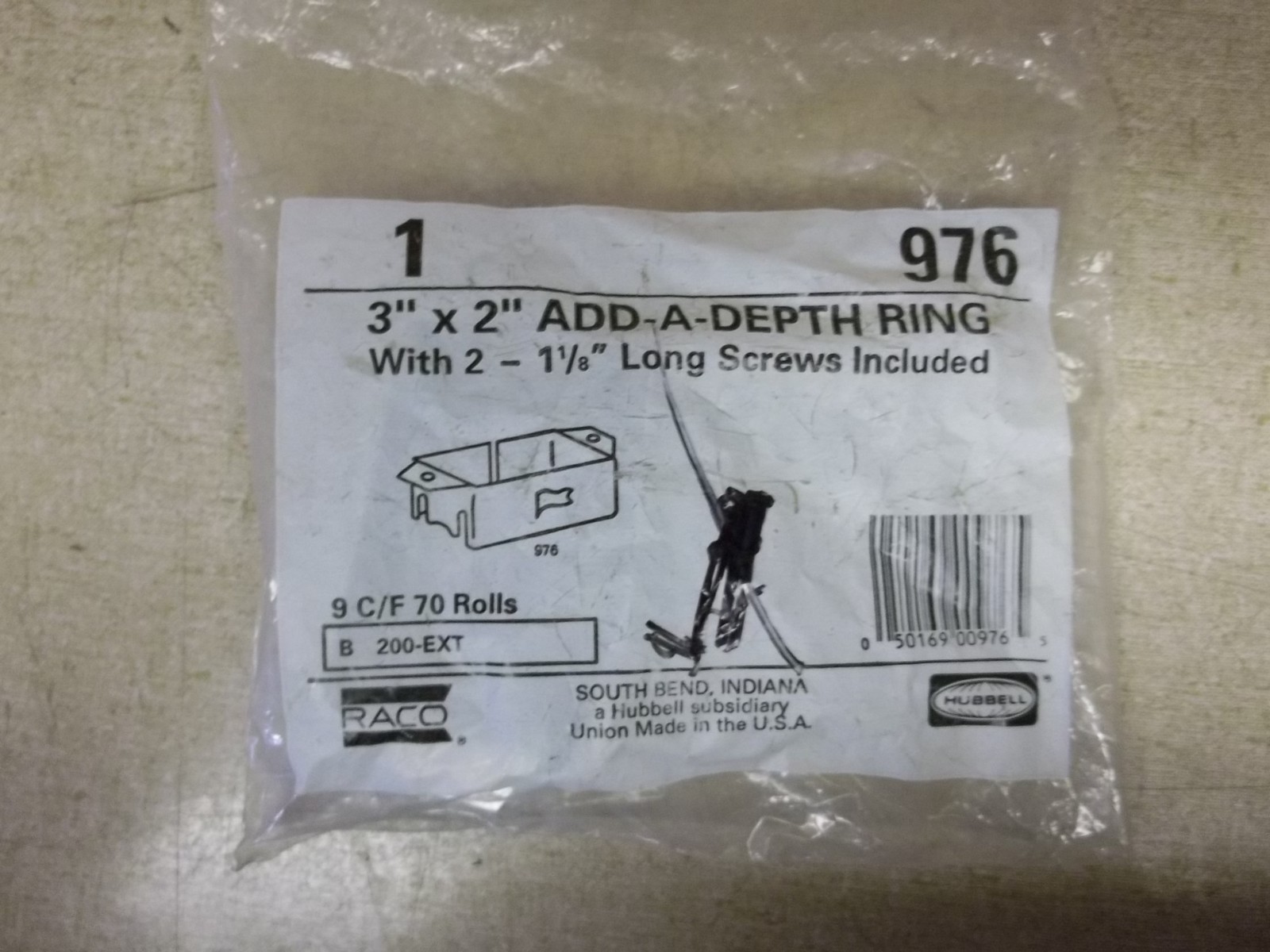 NEW RACO 3"x2" Add-A-Depth Ring 976 *FREE SHIPPING* | eBay