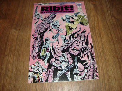 Vintage Comico Ribit! By Frank Thorne Comic | eBay
