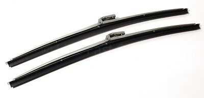 Pair 15" Stainless Steel Bayonet Style Front Windshield Wiper Blades | eBay