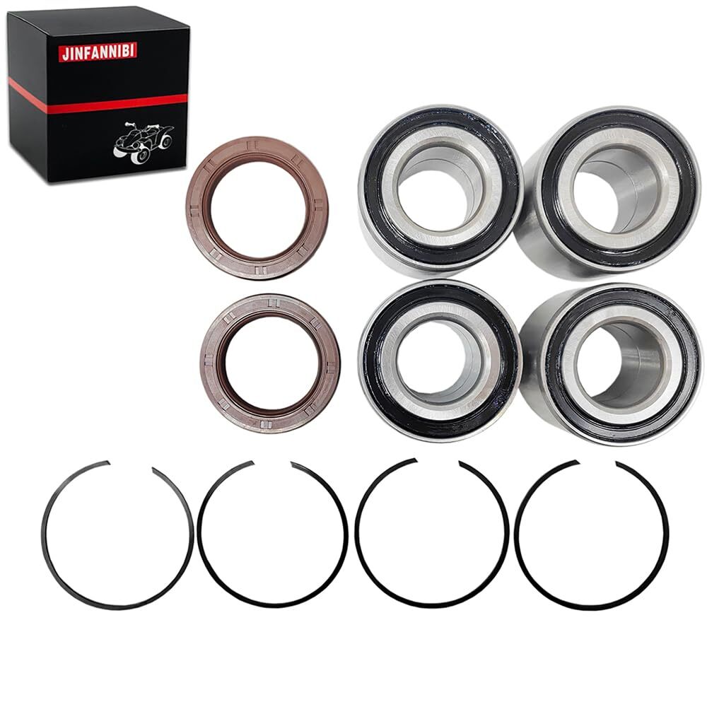 Front Rear Wheel Bearing & Seals Kit for Can-Am Renegade 500 800 1000 ...