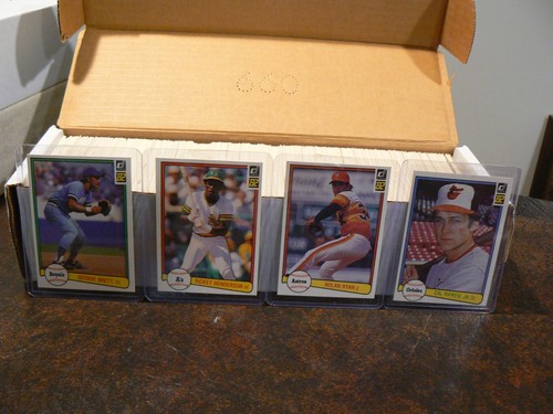1982 Donruss Baseball Complete Set Checklists Cal Ripken Jr. Rookie ...