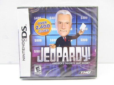 Jeopardy! (Nintendo DS, 2010) Used Sealed | eBay