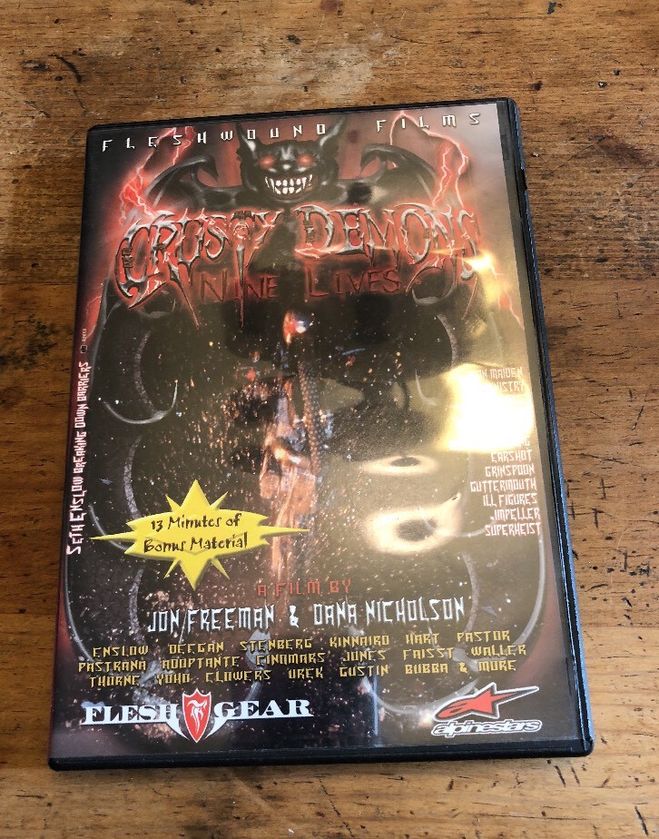 Crusty Demons Nine Lives Extreme Freestyle Motocross Stunts DVD | eBay