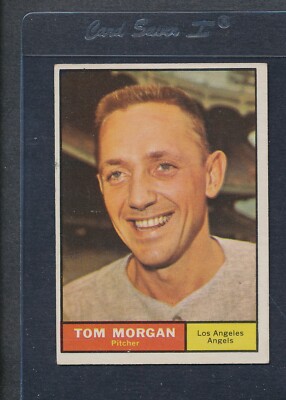 1961 Topps #272 Tom Morgan Angels EX *7730 | eBay