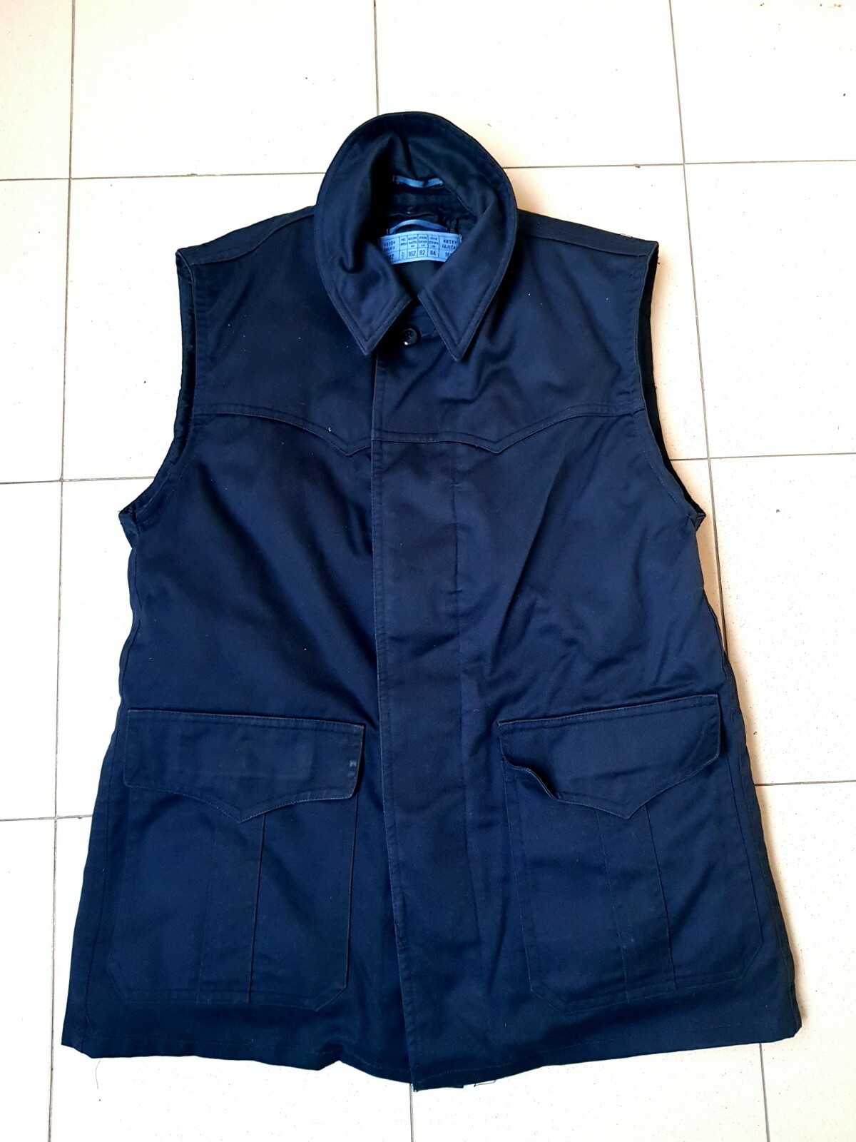 JNA Yugoslavian Army m77 blue police vest unifrom military Serbia ...