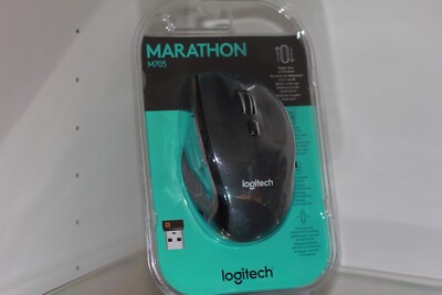 🔥NEW LOGITECH M705 MARATHON WIRELESS MOUSE 910-001935 New 97855068538 ...