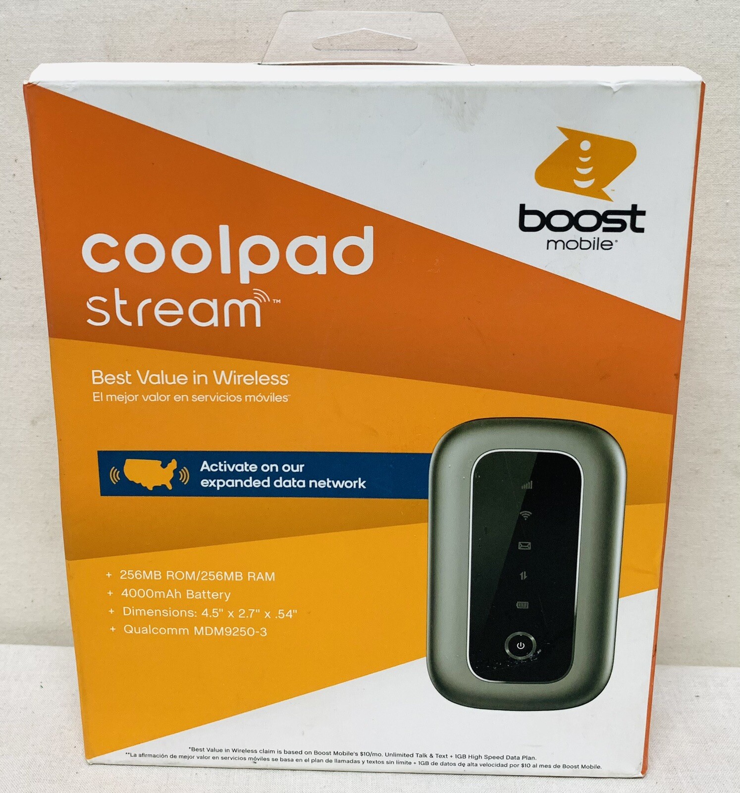 Mobile Hotspot Coolpad Stream by Boost Mobile HOTSPOT Network Device ...