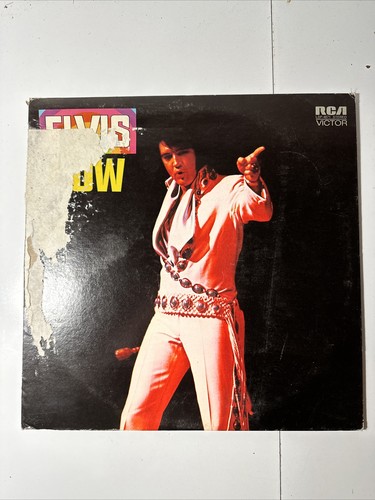 ELVIS - Now Album LP Vinyl 1972 RCA Victor Records LSP 4671 Orange ...