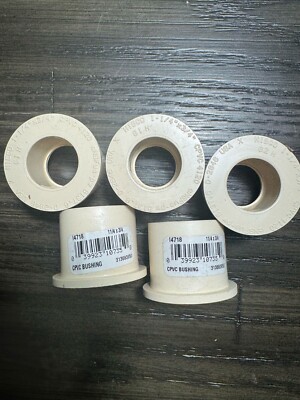 1-1/4 in. x 3/4 in. CPVC Reducing Bushing Fitting (Pack of 5) | eBay