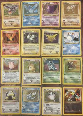16 Rare Holographic Vintage Pokemon Cards - Fossil, Jungle, Promos | eBay