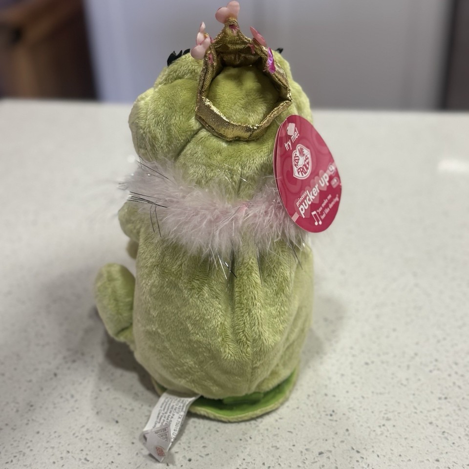 2004 Gemmy Princess Pucker Up Kiss Me Frogs Frog Frogz Tested Feel Like ...