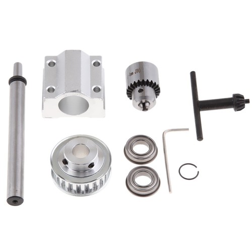 JTO Drill Chuck Spindle Assembly–Manual Unpowered DIY for Precision ...