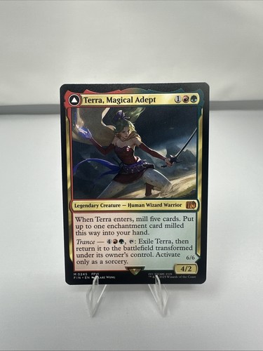NM Terra, Magical Adept Final Fantasy MTG Card Mythic Rare 245 FFVI FIN ...